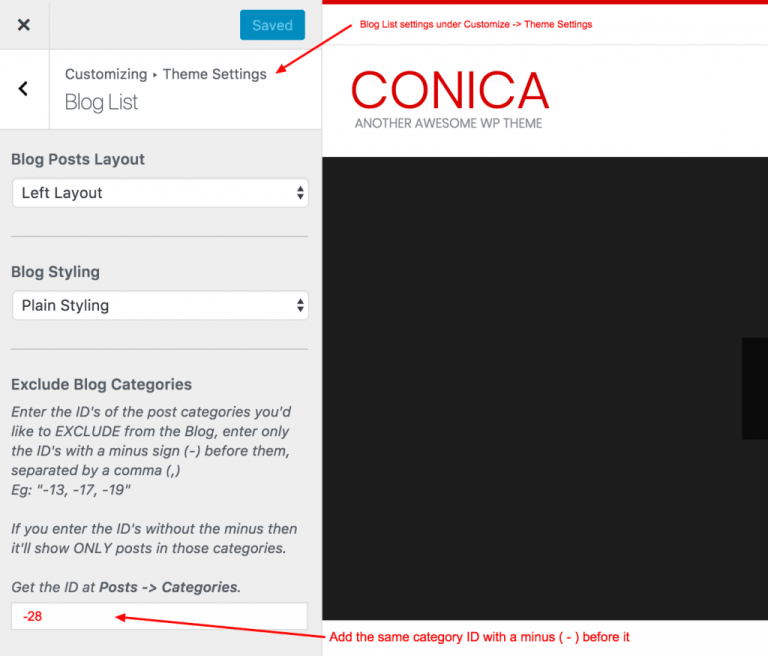 Setting up the default slider - Kaira